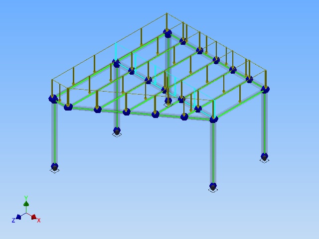 Estructura a medida para un altillo practicable de carga - SINGEMED